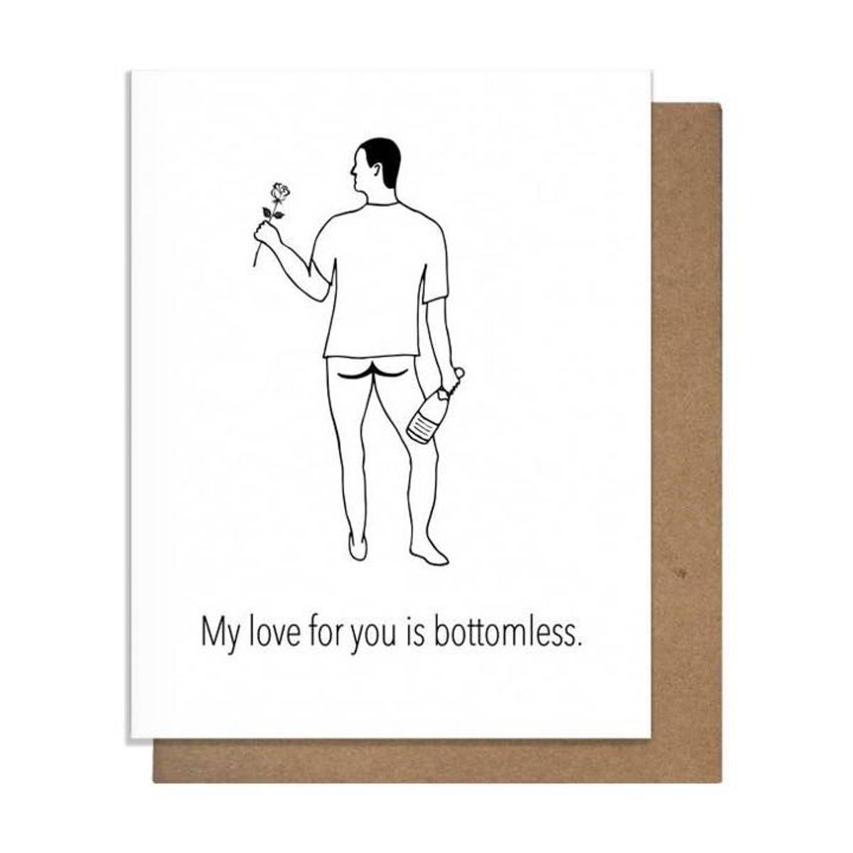 Bottomless Love Gratulasjonskort Koleur